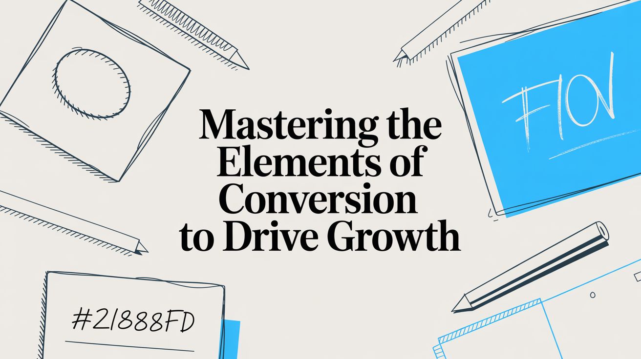 Mastering the Elements of Conversion to Drive Growth
